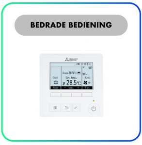 Bedrade bediening PAR-41 MAA Mitsubishi Electric - 123klimaatshop.nl