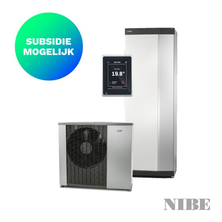 NIBE S2125-8 + VVM S320 - Lucht-water warmtepomp - 6,0 tot 8,0 kW
