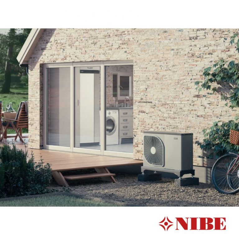 NIBE F2050-6 - Lucht-water monoblock warmtepomp - 7,8 kW