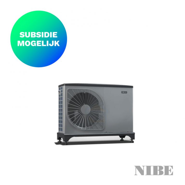 NIBE F2050-6 - Lucht-water monoblock warmtepomp - 7,8 kW